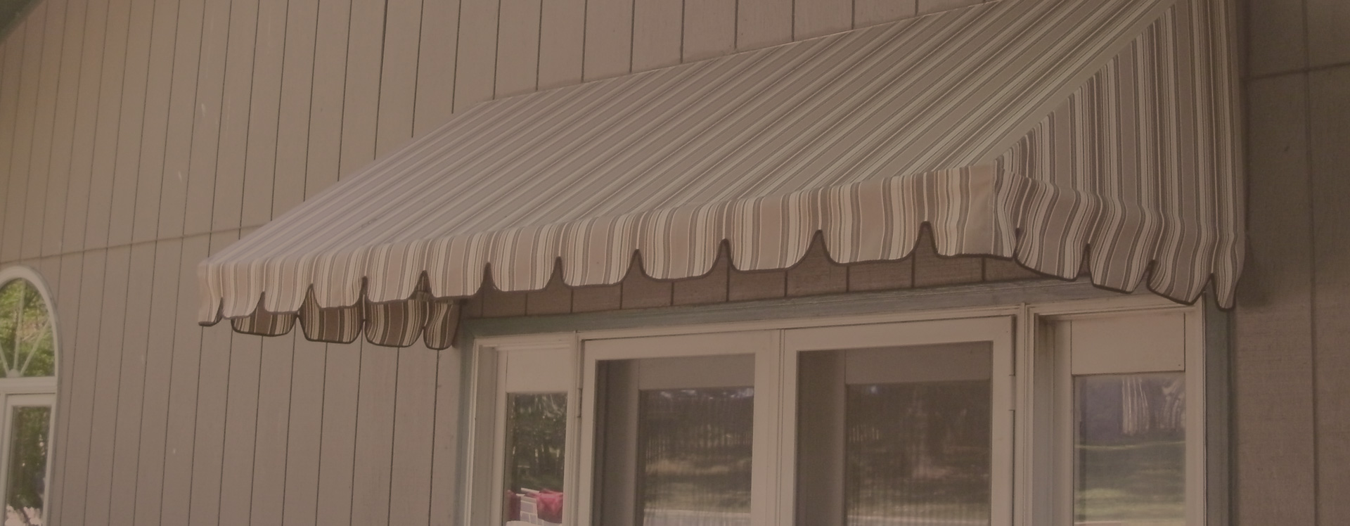 The Shelf - Camel Awning & Metal Canopy